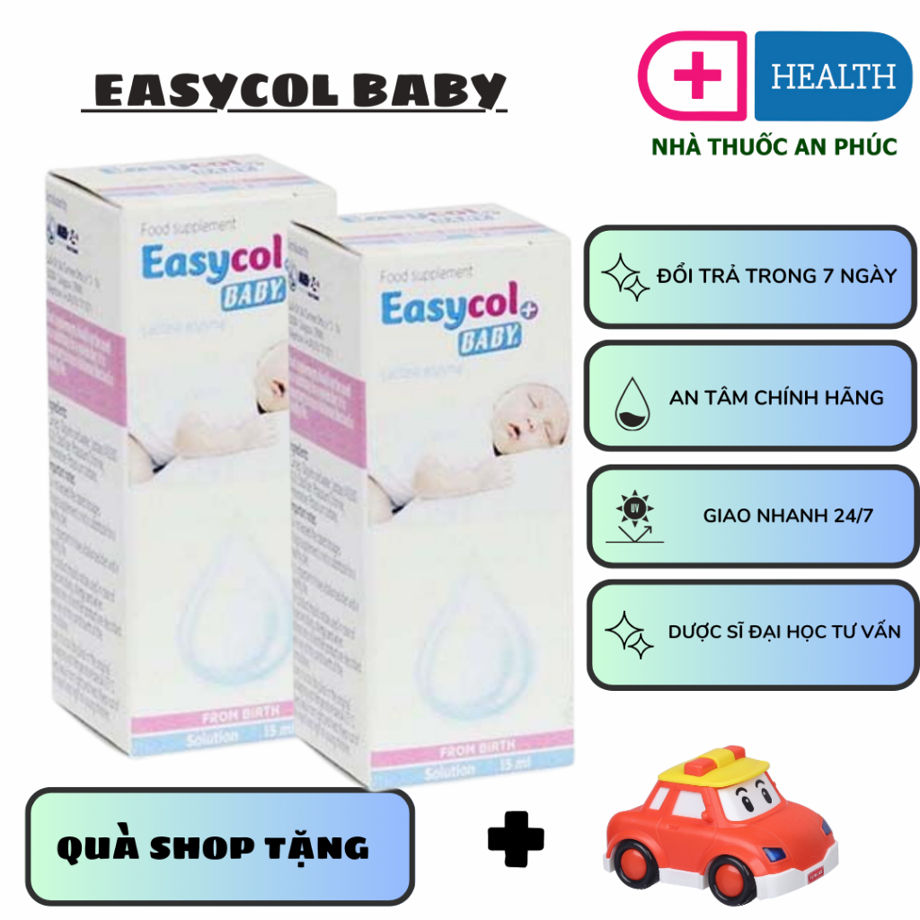 [CHÍNH HÃNG] Easycol Baby + hỗ trợ làm giảm các triệu chứng rối loạn ...