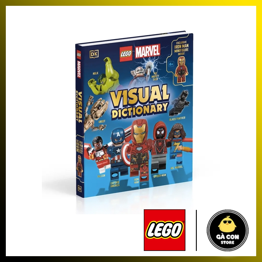 LEGO Marvel 5008315 Visual Dictionary - Sách hình ảnh nhân vật Marvel ...