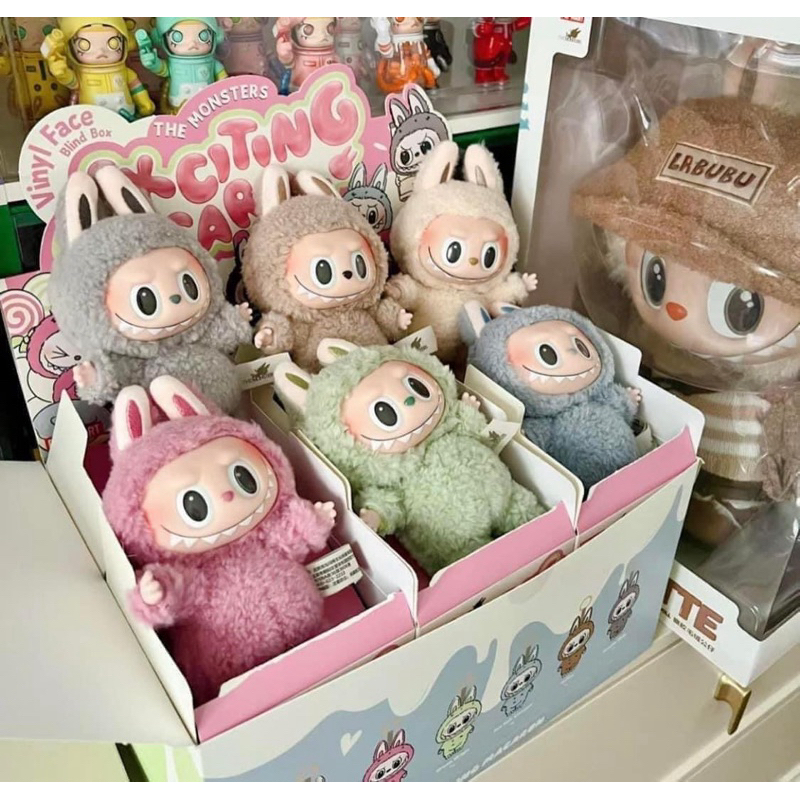 Mô hình LABUBU Macaron Vinyl Face Series Blind Box Hợp Thời Trang Đồ ...