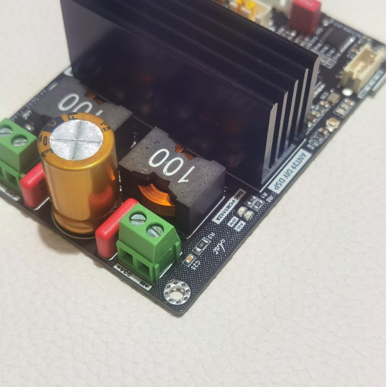 ANT DIY - DSP MONO 200W/ Mạch DSP MVsilicon 5.0 + DAC I2S PCM5102A liền công suất TPA3221D2 MONO ...