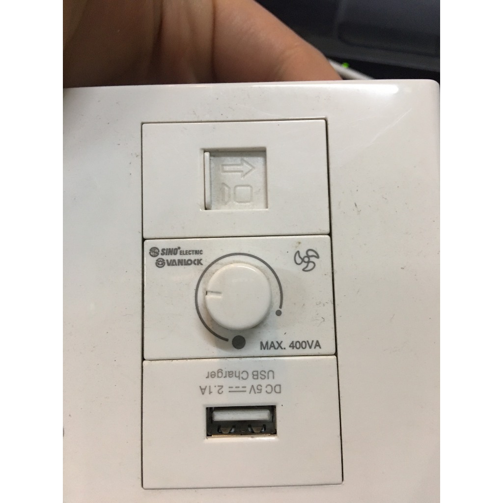 (Mã S18CC) Hạt Mạng Hạt USB Chiết Áp Quạt Hạt Ổ Cắm 3 Chấu Đa Năng Hạt ...