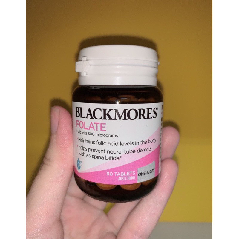 Blackmores Folate 500mcg 90 viên – Viên uống bổ sung acid Folic cho bà ...