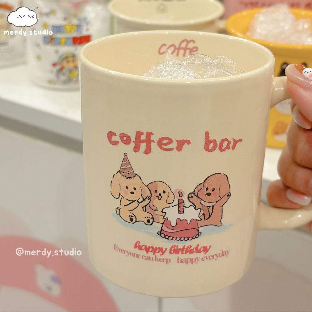 Tuyển tập cốc sứ và cốc thuỷ tinh xinh Merdy.studio | Shopee Việt Nam