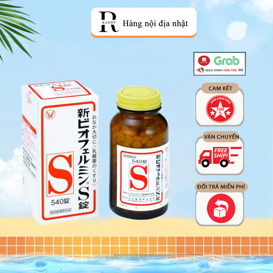 Men tiêu hóa Shin Biofermin S Tablets 550 viên Nội Địa Nhật Bản ...