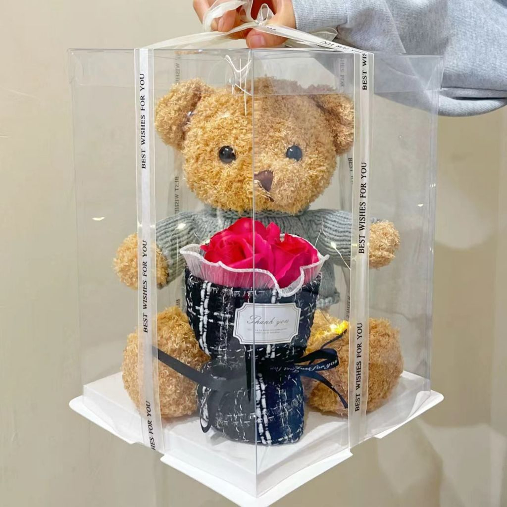 Set quà tặng gấu bông teddy tặng trẻ em, bạn gái dịp 20/10,giáng sinh ...
