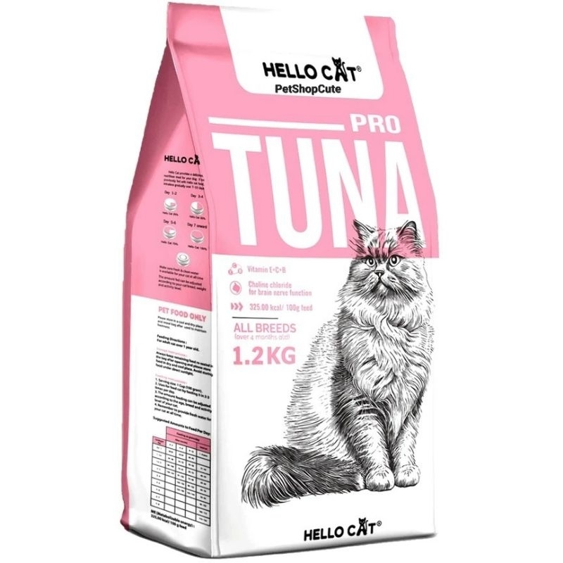 [Hỏa Tốc] HELLO CAT TUNA 1.2KG - THỨC ĂN HẠT CHO MÈO MỌI LỨA TUỔI ...