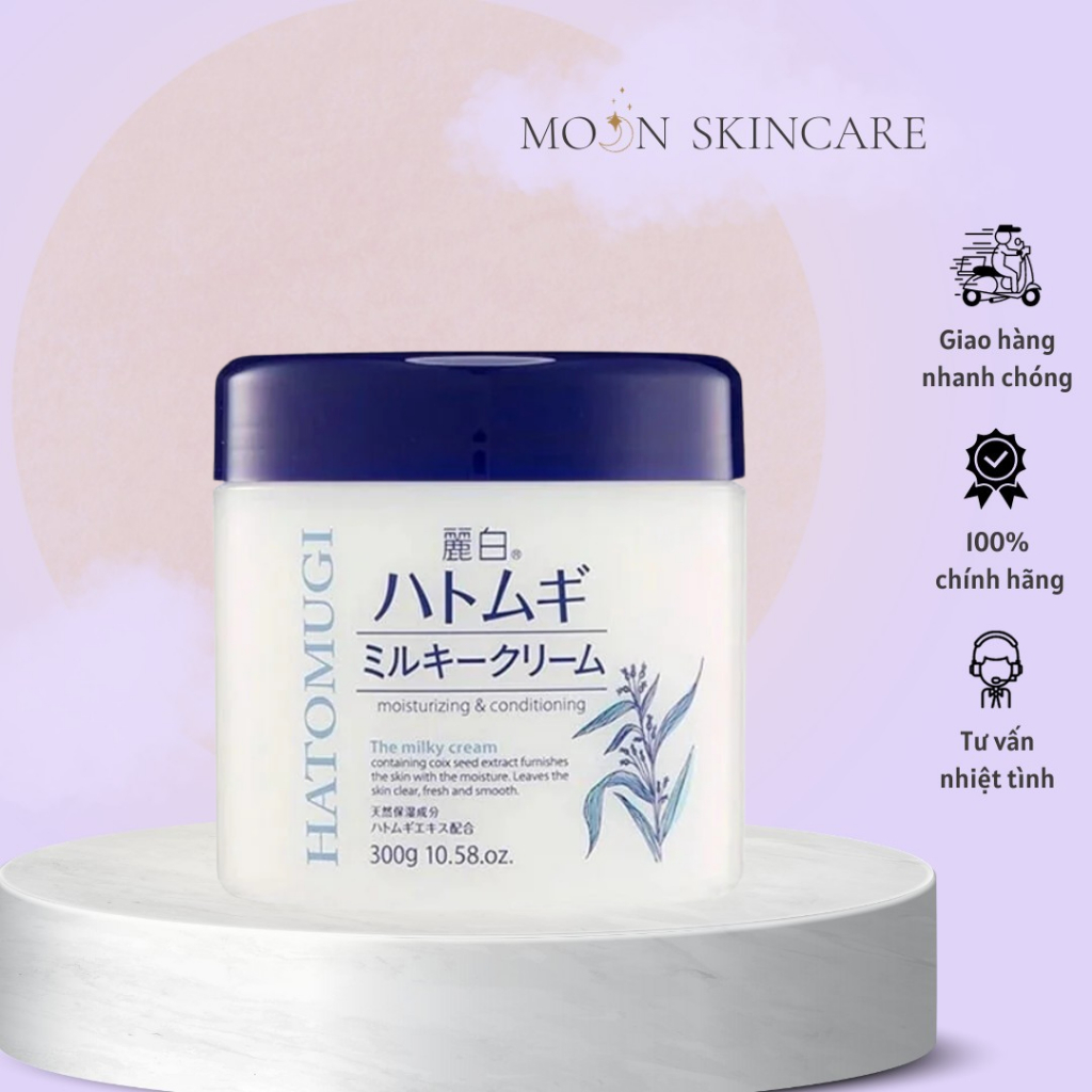 Kem Dưỡng Hatomugi Moisturizing Conditioning The Milky Cream Chiết Xuất ...