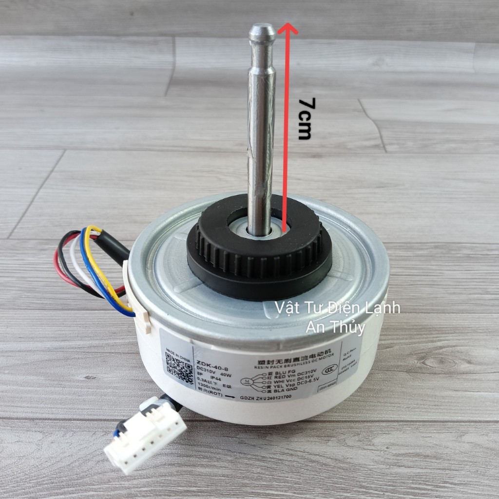 Motor quạt dàn lạnh điều hòa PANASONIC 40W INVER 5 DÂY (DC 310V ...