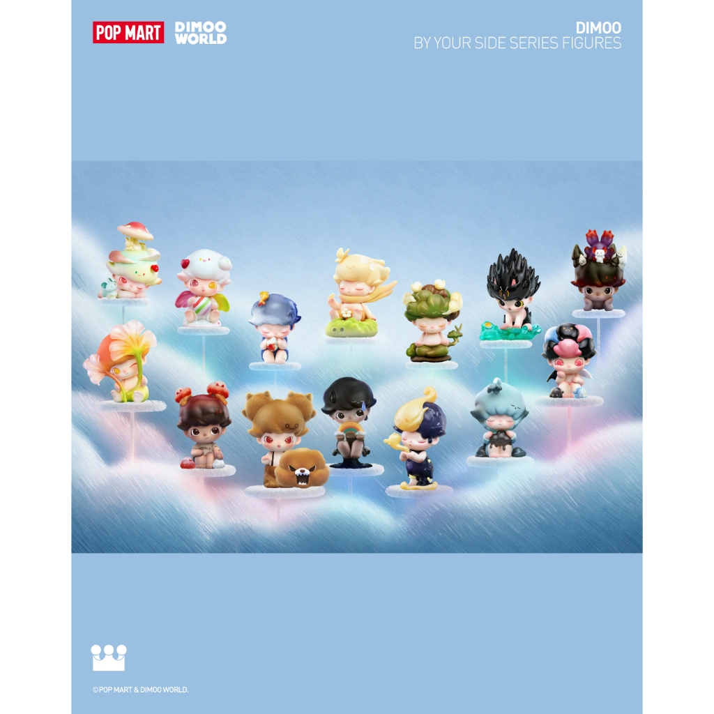 [CHÍNH HÃNG] POP MART DIMOO BY YOUR SIDE SERIES (FULLSET) | Shopee Việt Nam