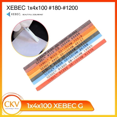 (Chính hãng) Thanh đá mài XEBEC 1004M Nhật Bản, Đá Mài dầu XEBEC mã G #180 đến #1200 | Shopee ...