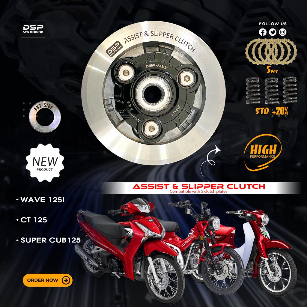 Nồi chống trượt DSP Future 125 Future LED / Future NEO / Future X / Cub ...