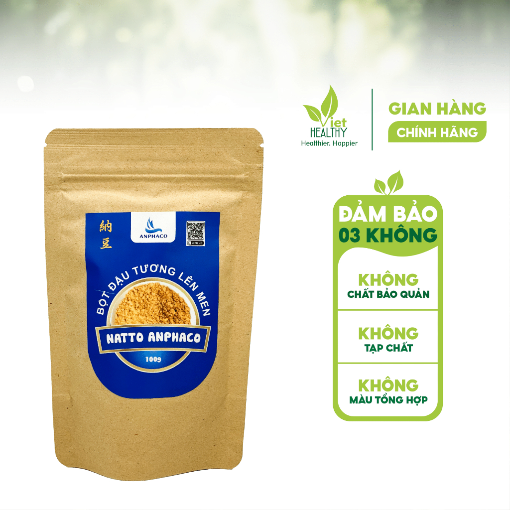 Bột natto 100g Viet Healthy | Shopee Việt Nam
