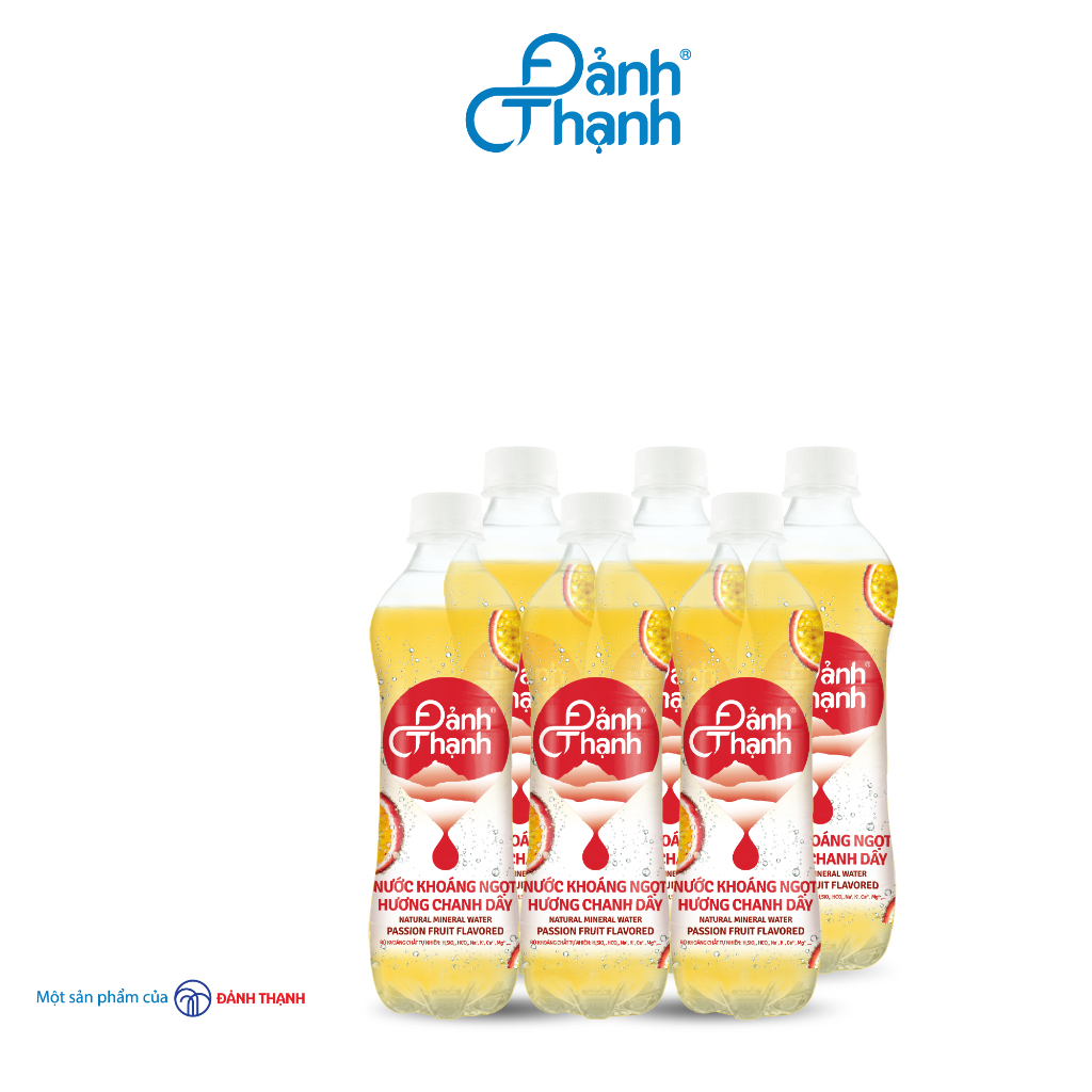 Lốc 6 chai Nước Khoáng Thiên Nhiên Đảnh Thạnh Khoáng Chanh Dây 430ml | Shopee Việt Nam