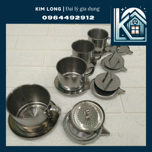 Phin Cafe Inox 201 Đế Liền - Phin pha cafe inox size Đủ Kích Cỡ | Shopee Việt Nam