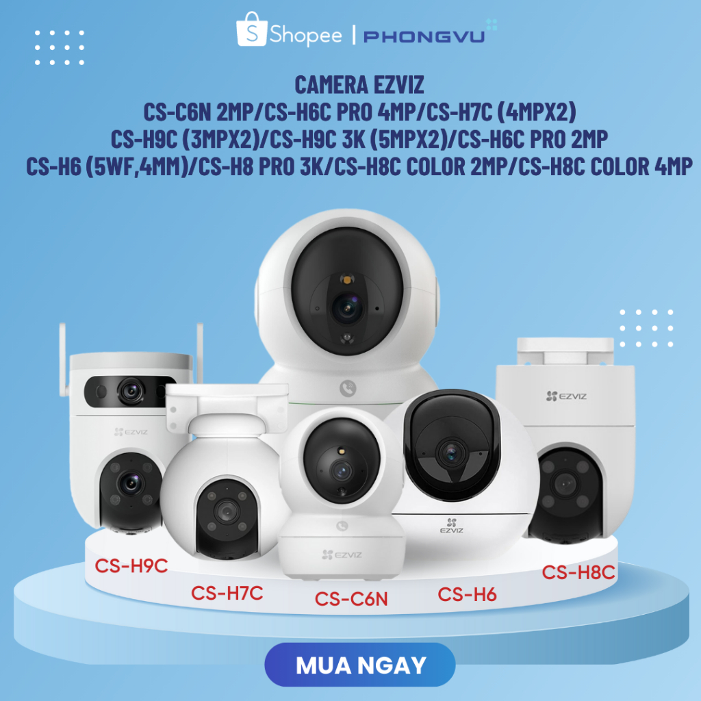 Camera EZVIZ CS-H9C CS-H7C CS-H6 CS-H6C CS-H8 Pro CS-H8C CS-C6N CS-H6C ...