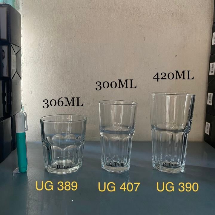 SALE Bộ 6 cốc ly thủy tinh đựng trà sữa trà chanh trà đào Trong Suốt ...