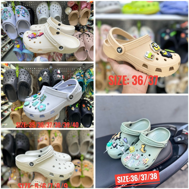 ( Chính hãng) Crocs Og Basic màu đơn | Shopee Việt Nam