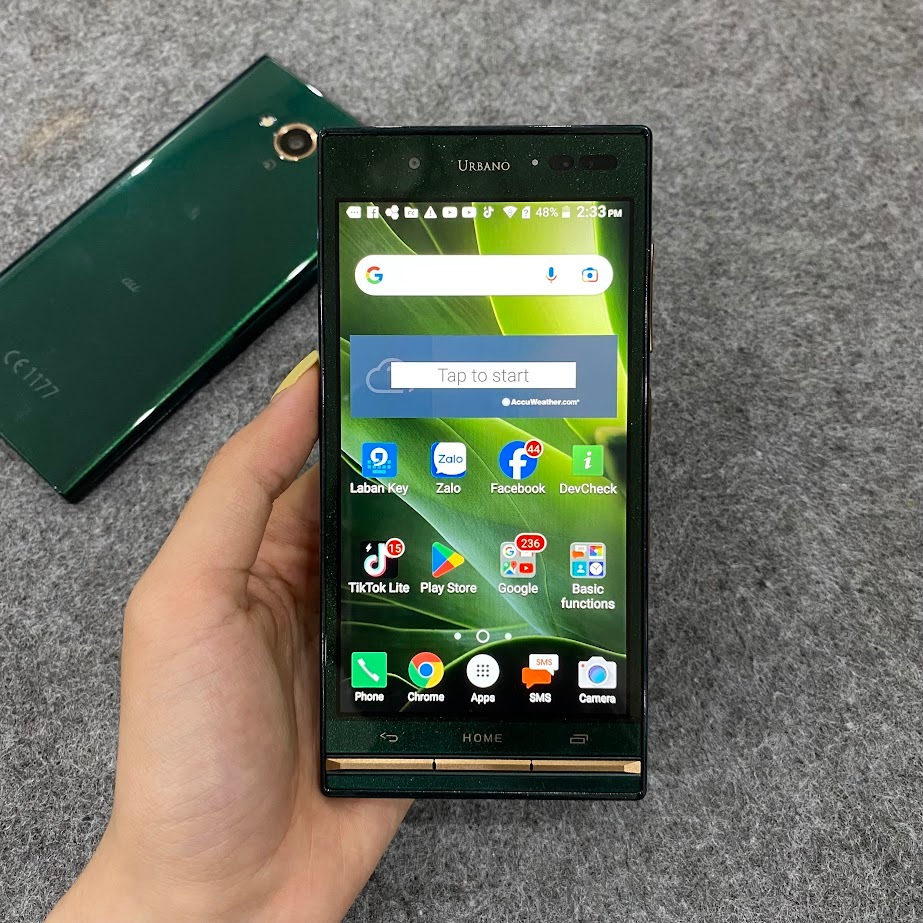 Điện thoại Kyocera Urbano V03 KYV38 - Chip Snapdragon 430 - Màn 5 inch ...