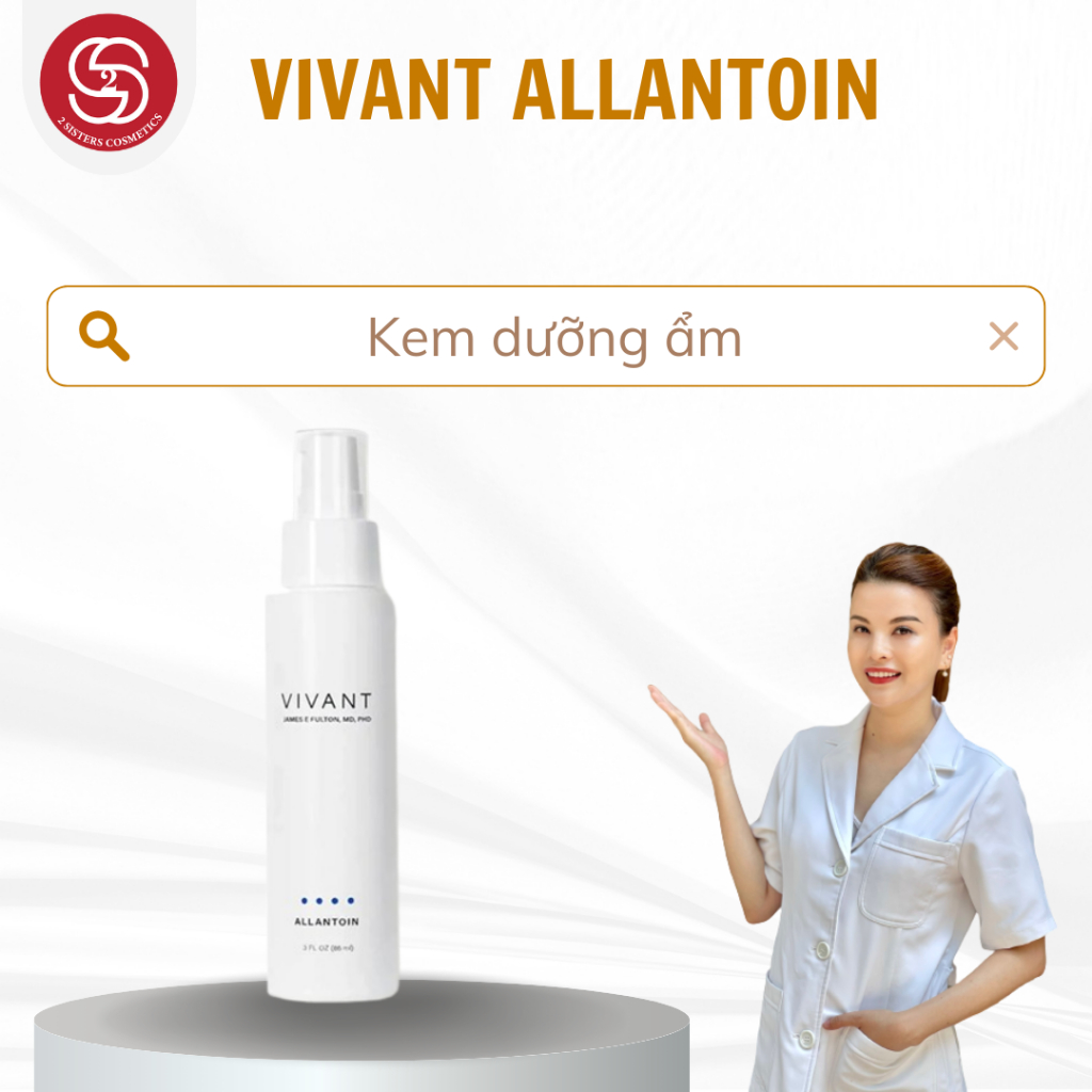 Kem Dưỡng Ẩm Phục Hồi Và Làm Dịu Da Vivant Allantoin | Shopee Việt Nam