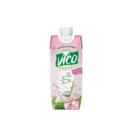 Vico Fresh - Nước dừa sen 330ml | Shopee Việt Nam