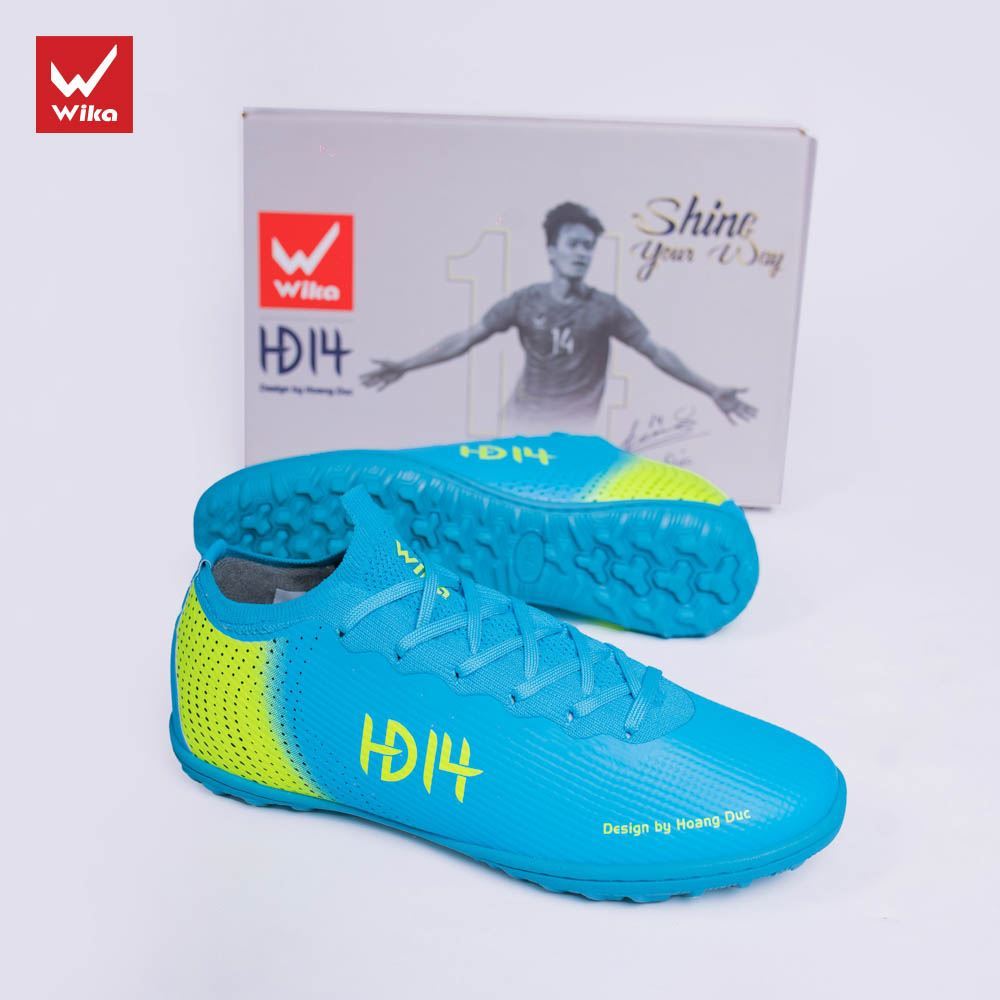 Giày Đá Bóng Nam Nữ Wika HD14 Elite Chính Hãng, Giày Đá Banh Wika Hoàng ...