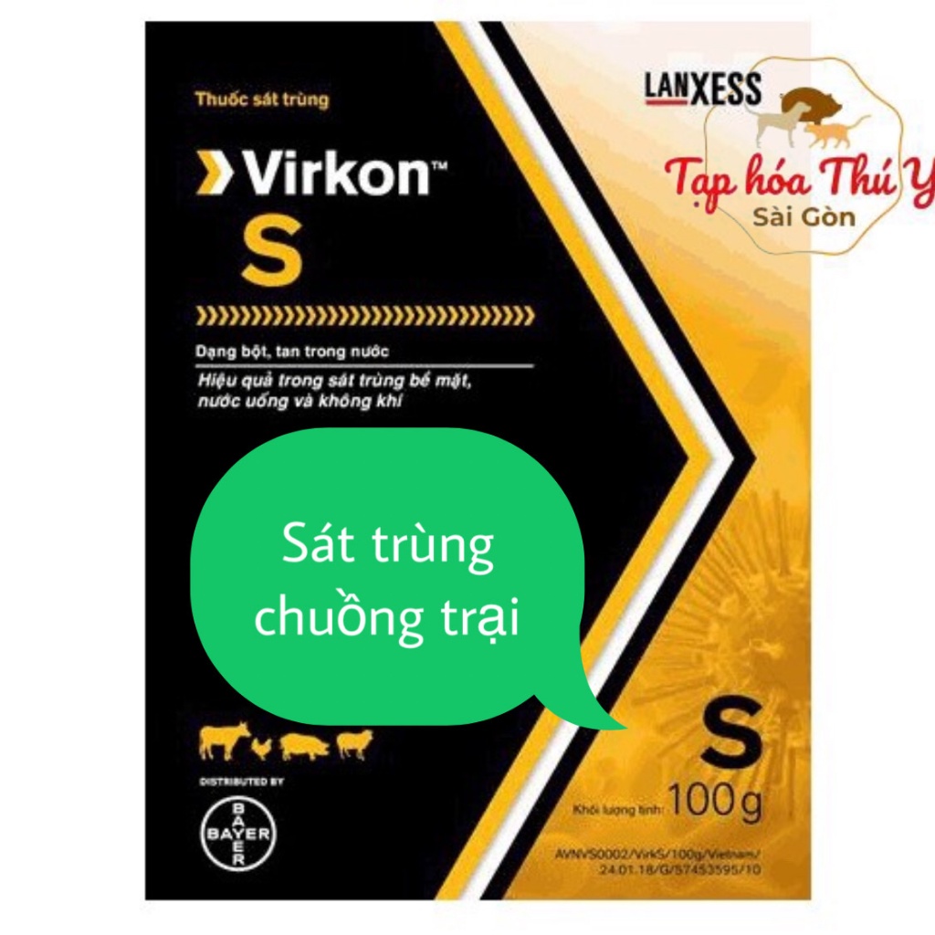 Sát Trùng VIRKON S Gói 500g | Shopee Việt Nam
