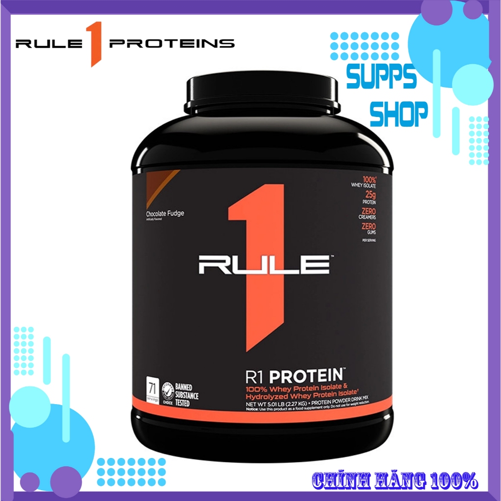 Whey RULE 1 PROTEIN Sữa tăng cơ 5LBS (2kg3) - Sữa tăng cơ bổ sung ...