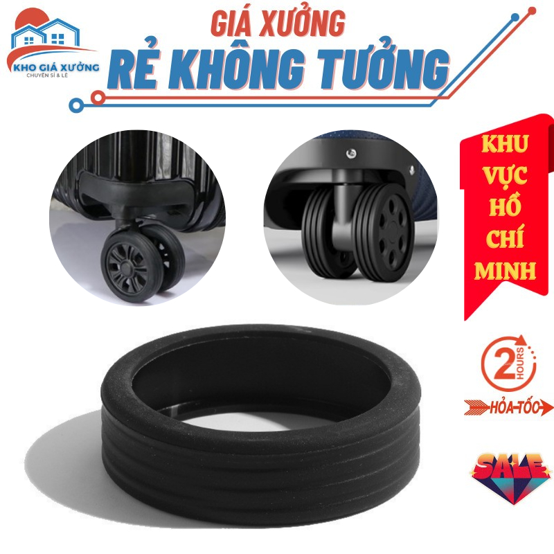 [Giá Xưởng] SET 10 Vỏ Bọc Bảo Vệ Bánh Xe Vali Silicon, Bọc Bánh Xe Giảm ...
