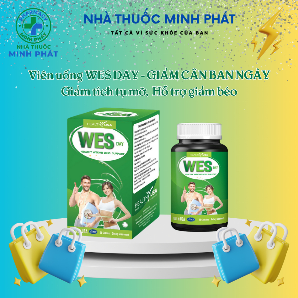(DATE 10/24) Viên Uống Giảm Cân Hiệu Quả BAN NGÀY WES DAY - GIẢM MỠ ...