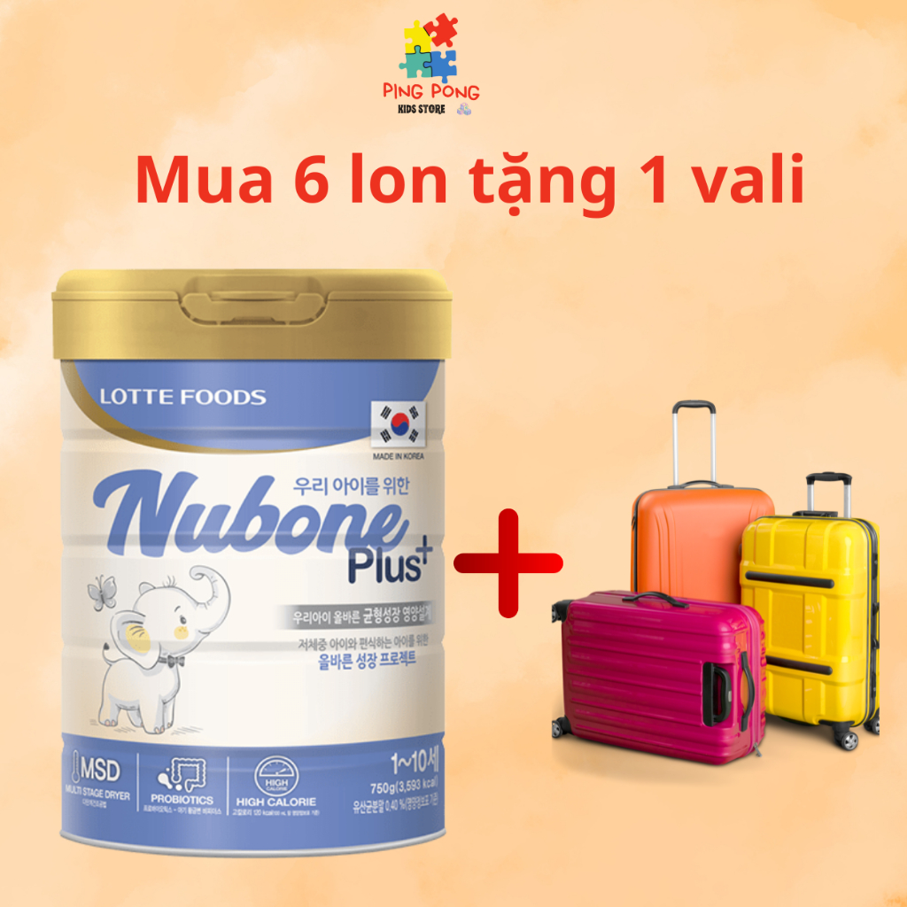 Sữa Nubone Plus+, Step 1, Step 2 750gr Sữa bột công thức giúp bé thông ...