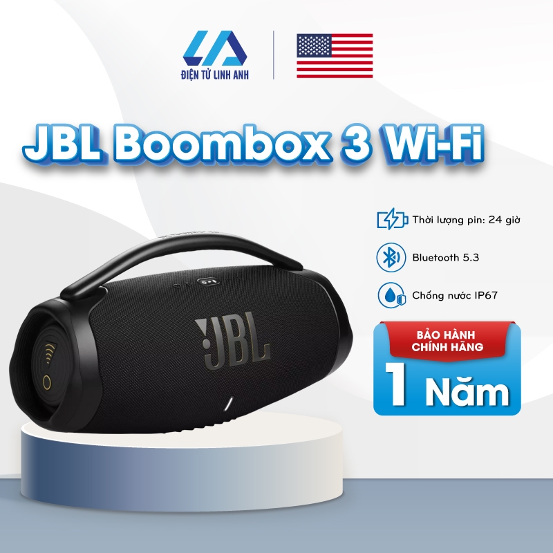 Loa JBL Boombox 3 Wi-Fi - Linh Anh Audio Bảo Hành Chính Hãng 12 Tháng | Shopee Việt Nam