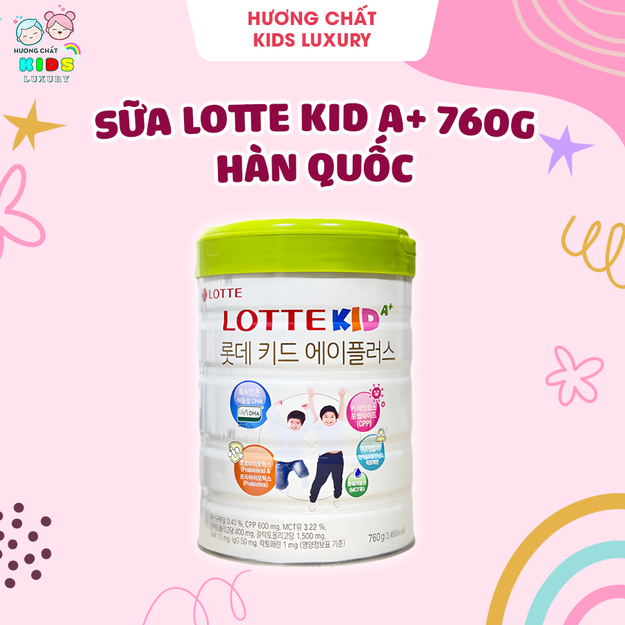 Sữa Lotte Kid A+ 760g Hàn Quốc chính hãng KNA | Shopee Việt Nam