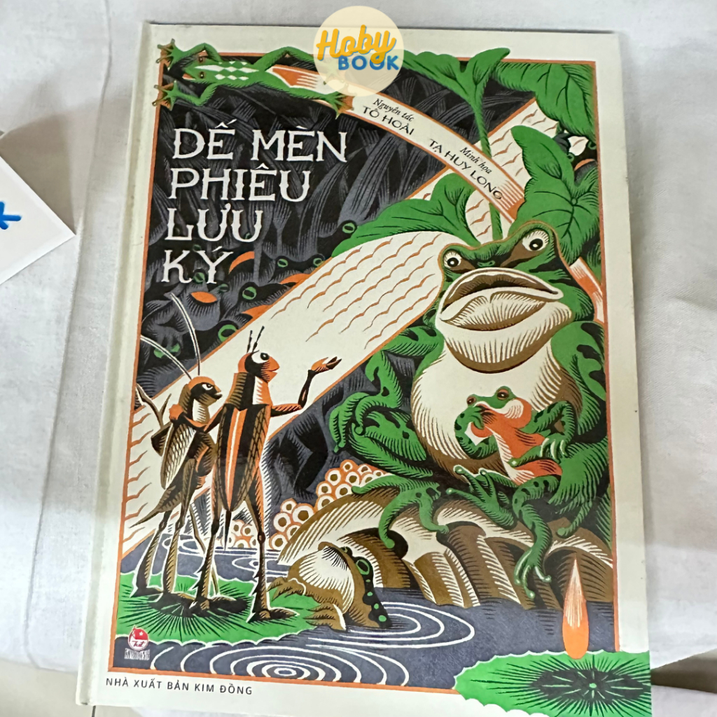 Sách - Dế mèn phiêu lưu ký - Phiên bản truyện tranh màu, bìa cứng, minh họa Tạ Huy Long khổ ...
