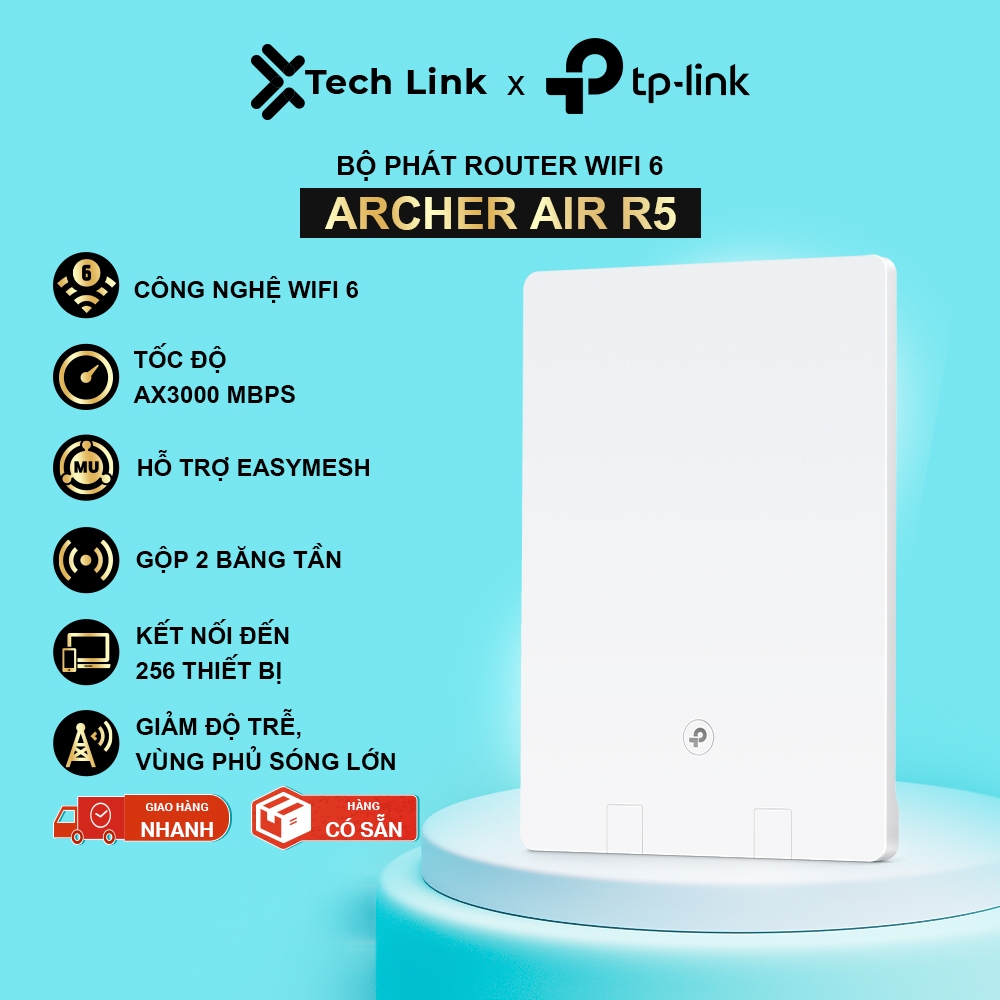 [Hỏa Tốc] Bộ Phát Router Wifi TP-Link Archer Air R5 Wifi 6 Băng Tần Kép ...