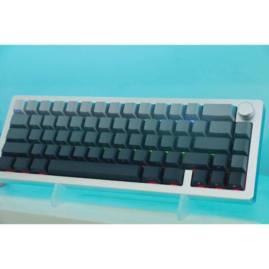 Bàn phím cơ Atas AL65 Khung nhôm CNC 3 mode kết nối - Led RGB - Pin sạc ...