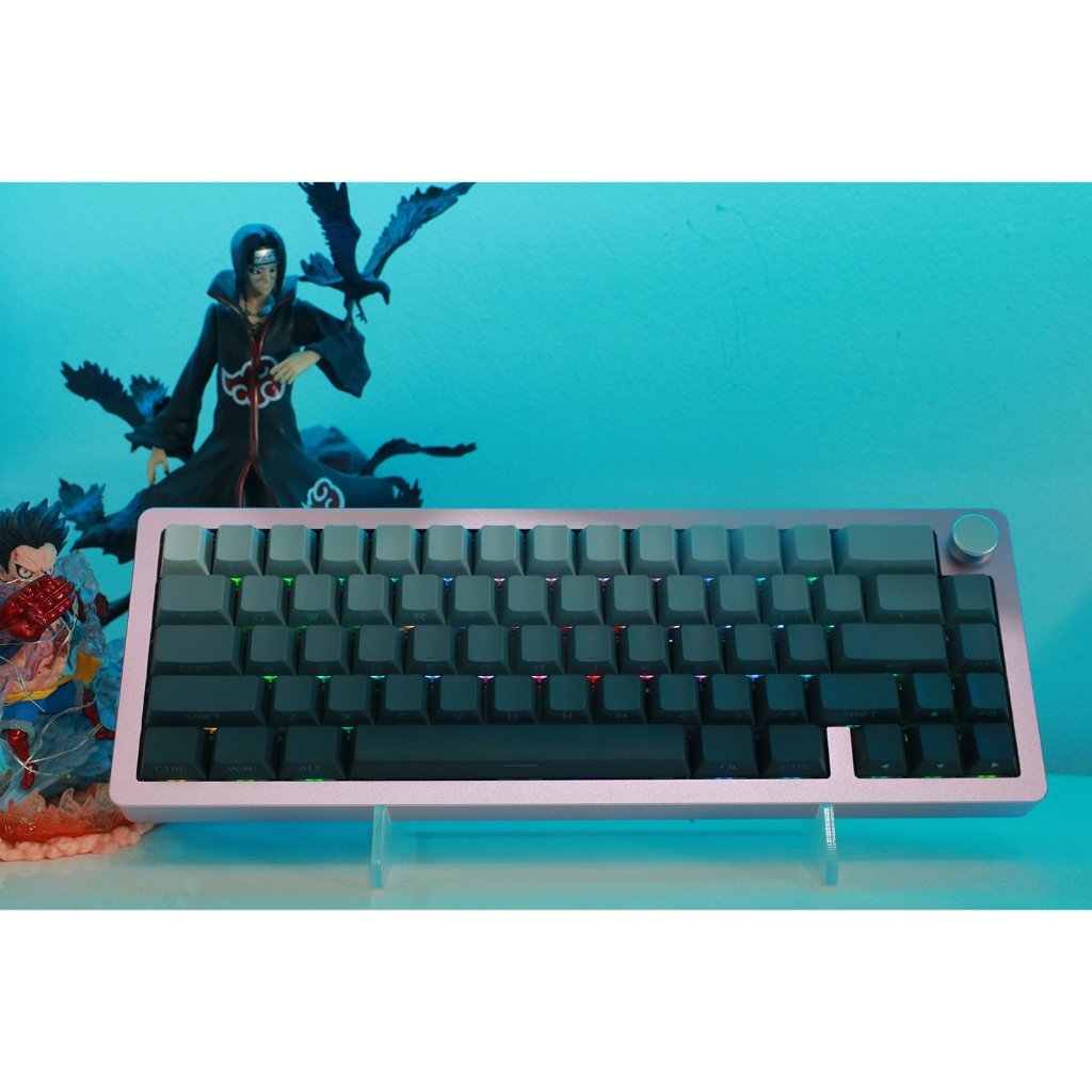 Bàn phím cơ Atas AL65 Khung nhôm CNC 3 mode kết nối - Led RGB - Pin sạc ...