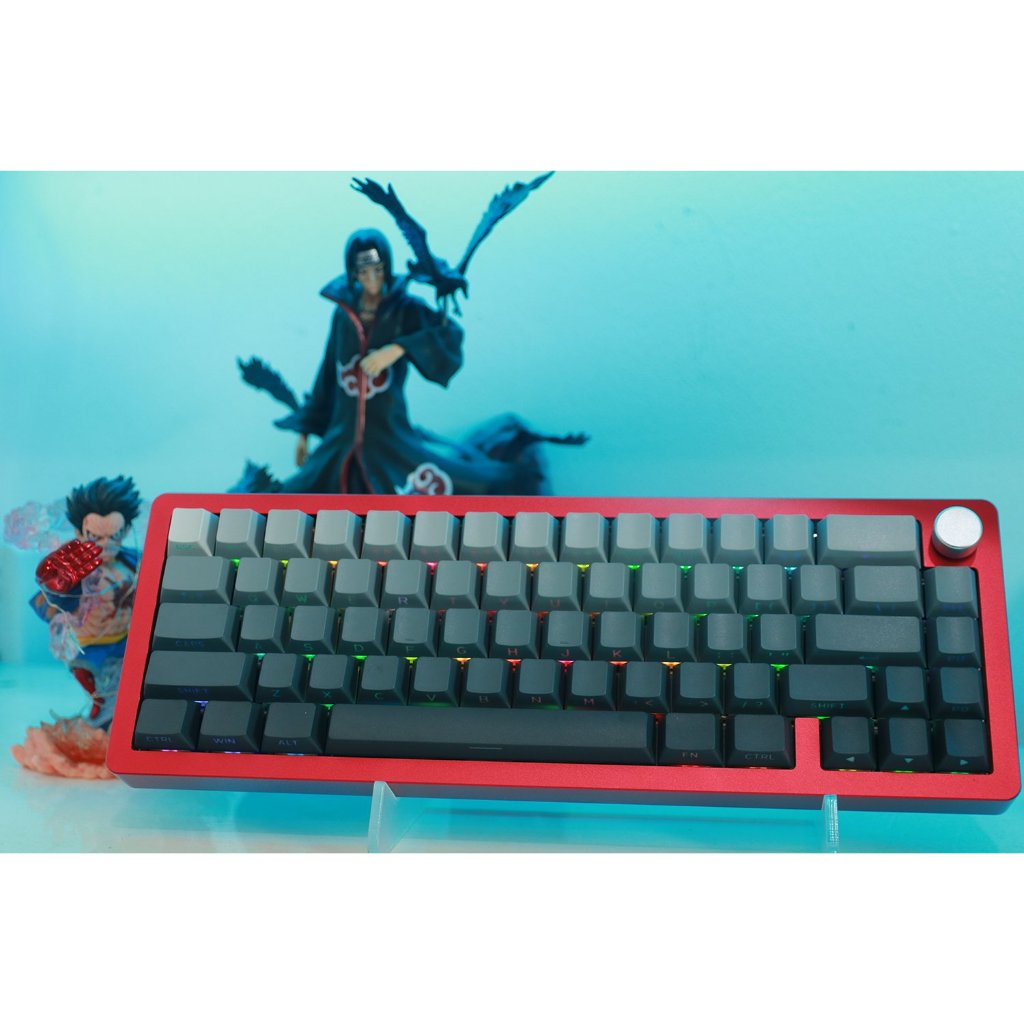 Bàn phím cơ Atas AL65 Khung nhôm CNC 3 mode kết nối - Led RGB - Pin sạc ...