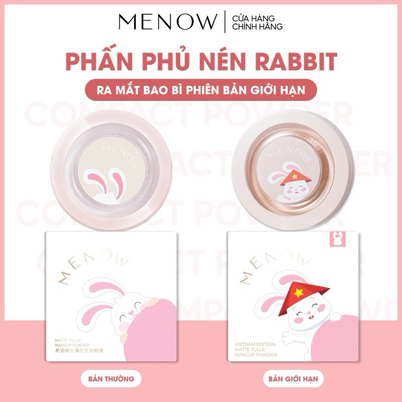 [PHẤN PHỦ MENOW ODER] Phấn Phủ nén kiềm dầu, chống nước, che phủ hoàn ...