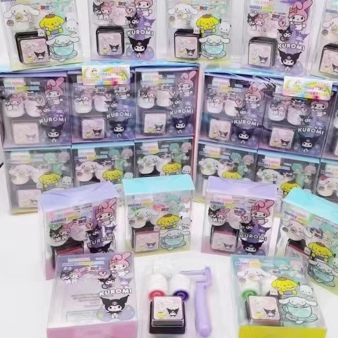 Hộp Tem Con Lăn Hoạt Hình Sanrio Kèm Mực In Nhiều Mẫu Dễ Thương ...