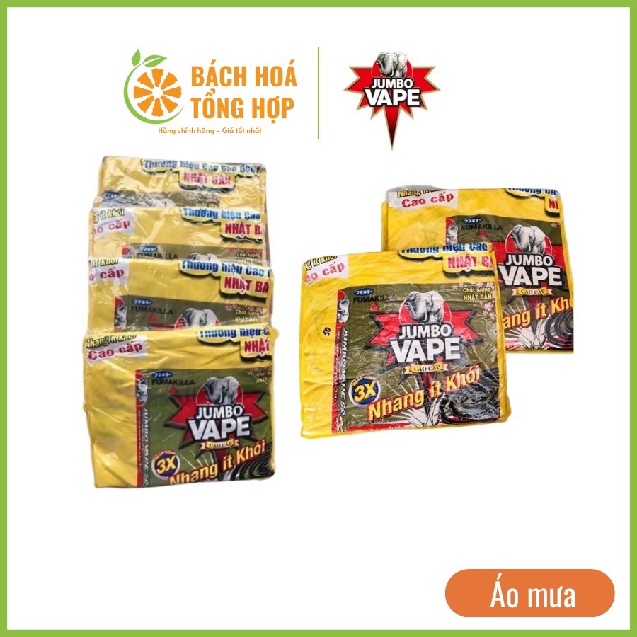 Áo mưa cao cấp Jumbo Vape - Bách Hoá Tổng Hợp | Shopee Việt Nam