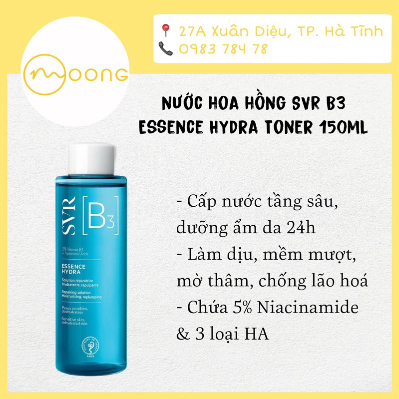 Toner SVR B3 Hydra 150ml | Shopee Việt Nam