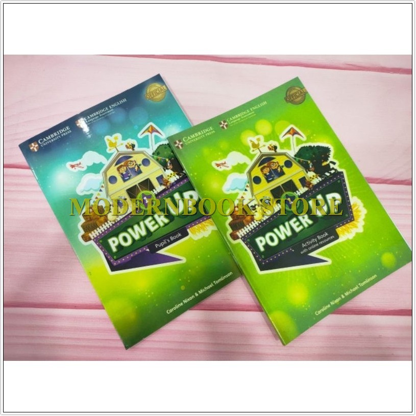 Power Up 1: Pupil Book, Activity Book, Homebooklet ( trọn bộ 3q ...