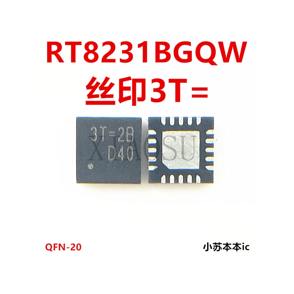 RT8231BGQW 8231 3T 3T= ic nguồn trên bo mạch - Mới nguyên bản ...