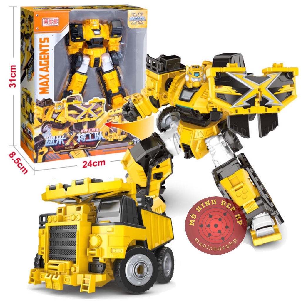 Lực lượng nhí x Miniforce x Pentatron Robot biến hình xe hơi BIỆT ĐỘI ...