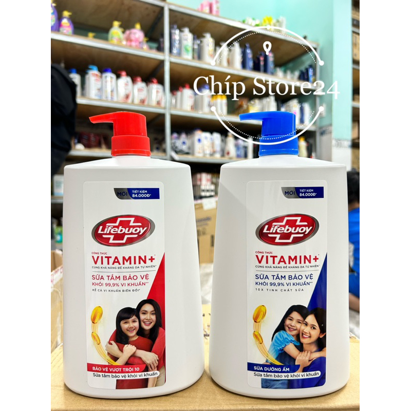 (Chai to)SỮA TẮM LIFEBUOY BẢO VỆ VƯỢT TRỘI Chai 1KG, 1KG1 | Shopee Việt Nam