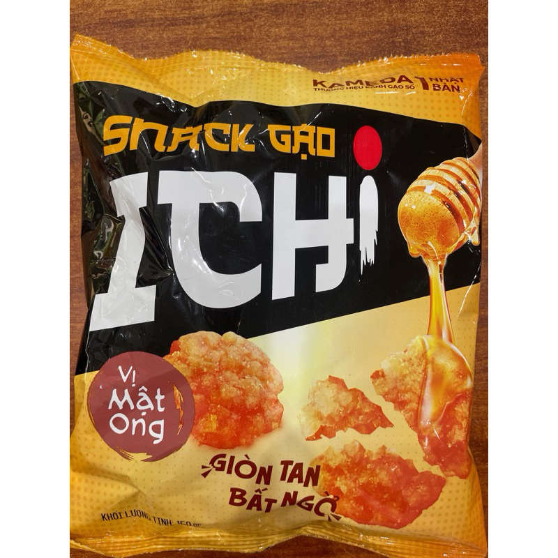 Bánh Gạo Snack IChi -Bánh Gạo Mat Ong loại 150gr | Shopee Việt Nam