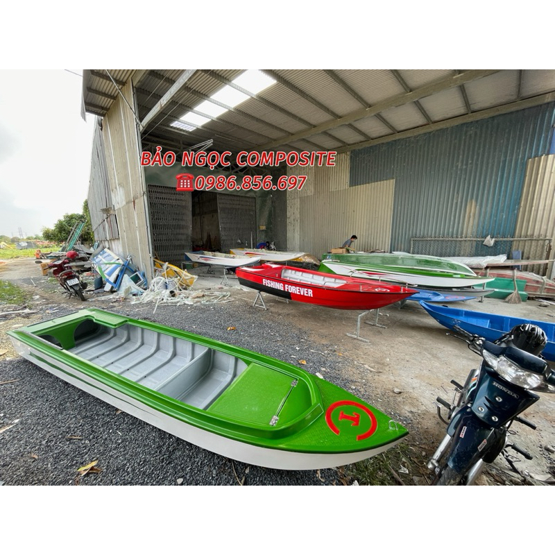 XUỔNG NHỰA 3.6M RỘNG 90CM DÁNG BOBO ĐI MÁY | Shopee Việt Nam