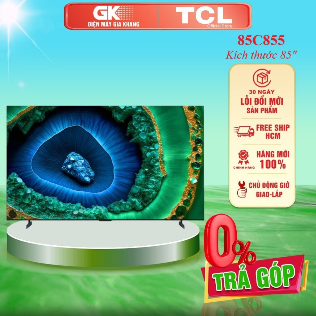 85C855 / 98C855 - Miễn Phí Lắp Đặt Để Bàn HCM - Google Tivi TCL QD-Mini ...