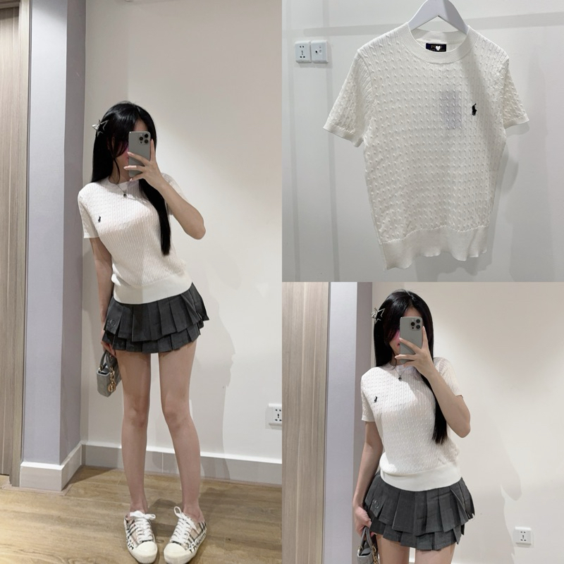 [ CHUẨN HÀNG QC ] ÁO LEN RALPH THÊU LOGO DÁNG LỬNG | by25 | Shopee Việt Nam