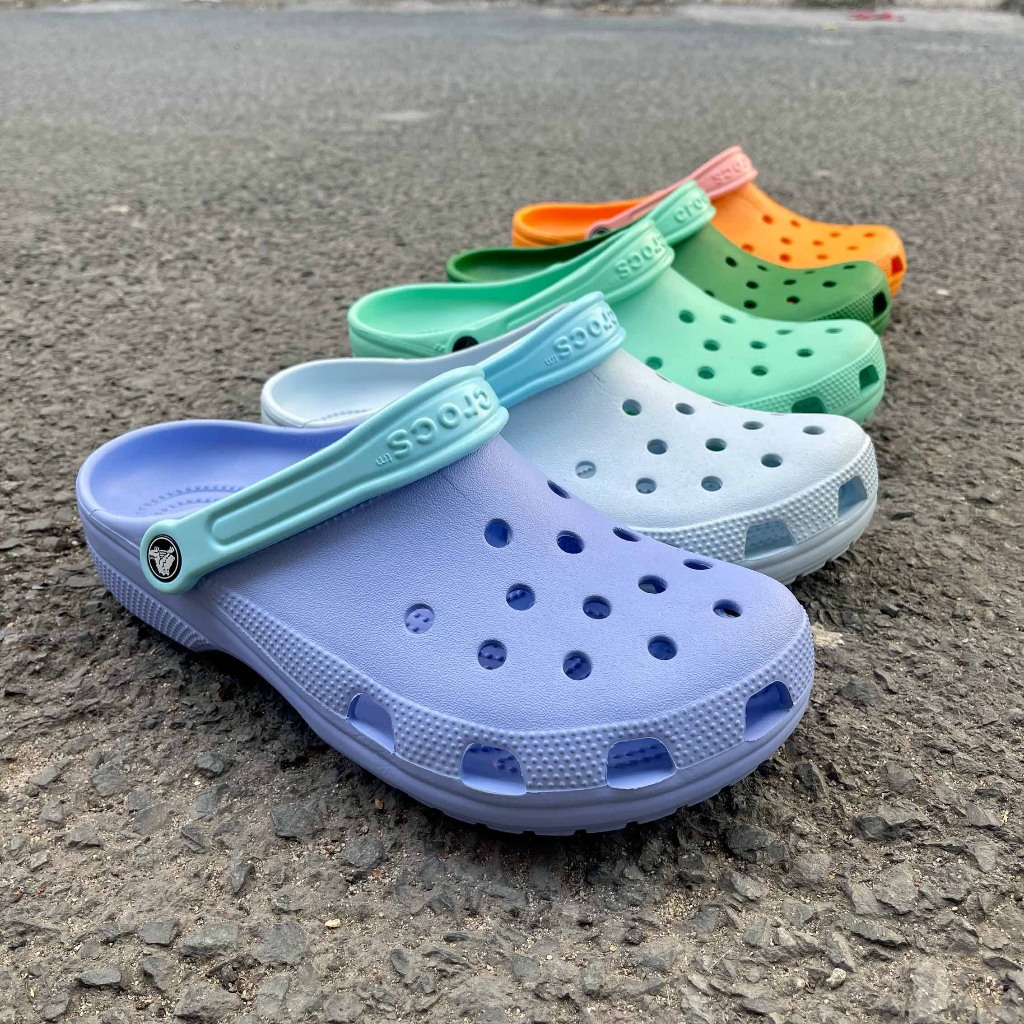 Dép sục crocs nam nữ nhiều màu cực đẹp, dễ phối đồ, hàng chính hãng lỗi ...